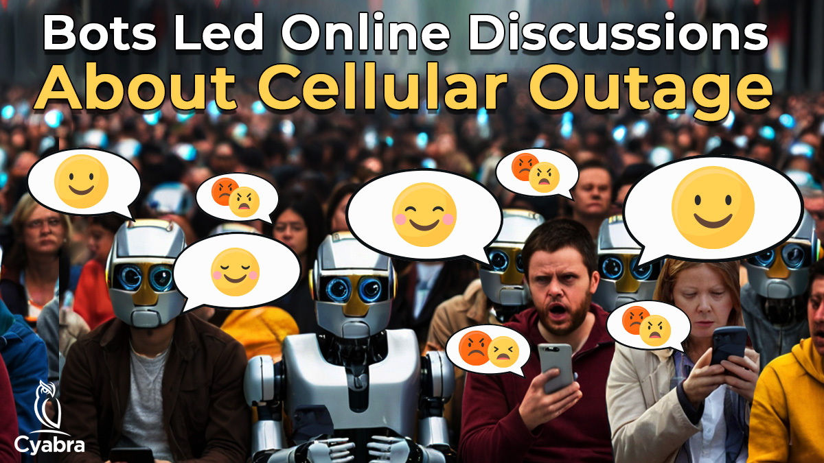 Cell Service Outage: How Bots Hijacked the Conversation