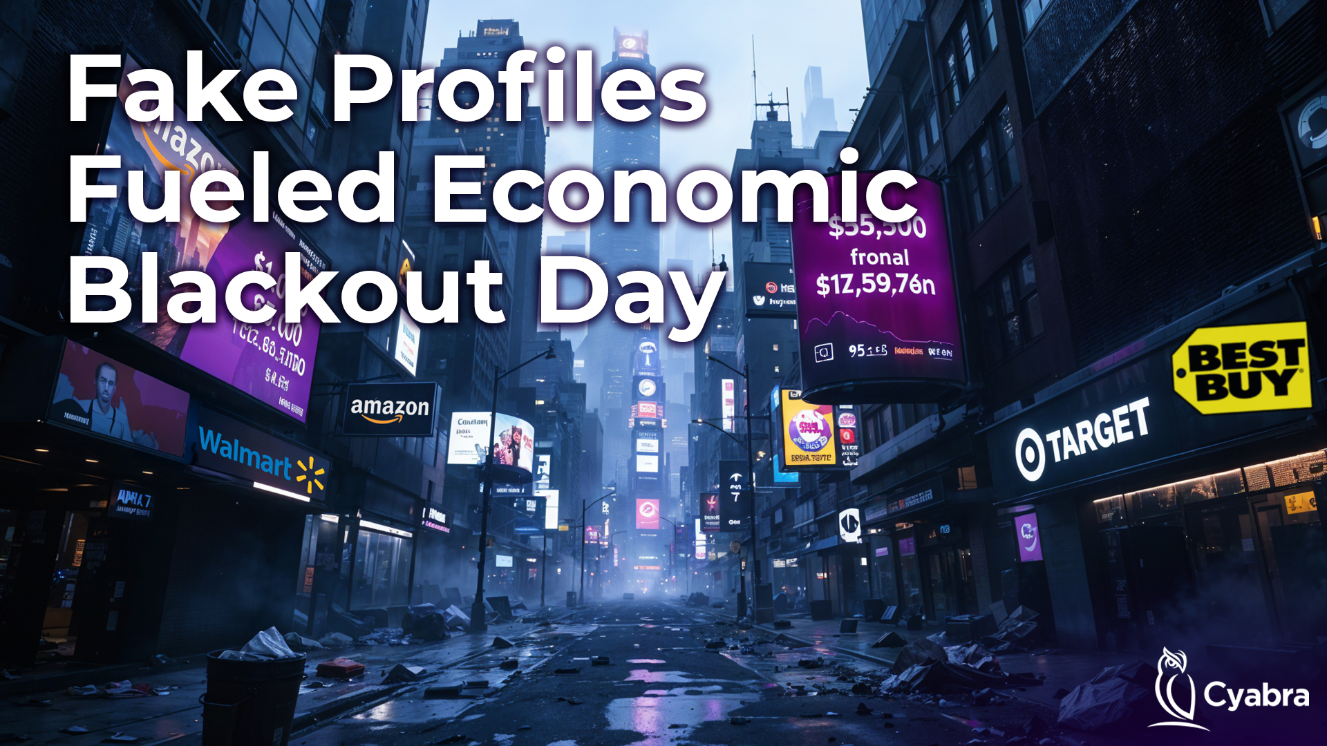 Fake Profiles Fueled "Economic Blackout Day" - Cyabra